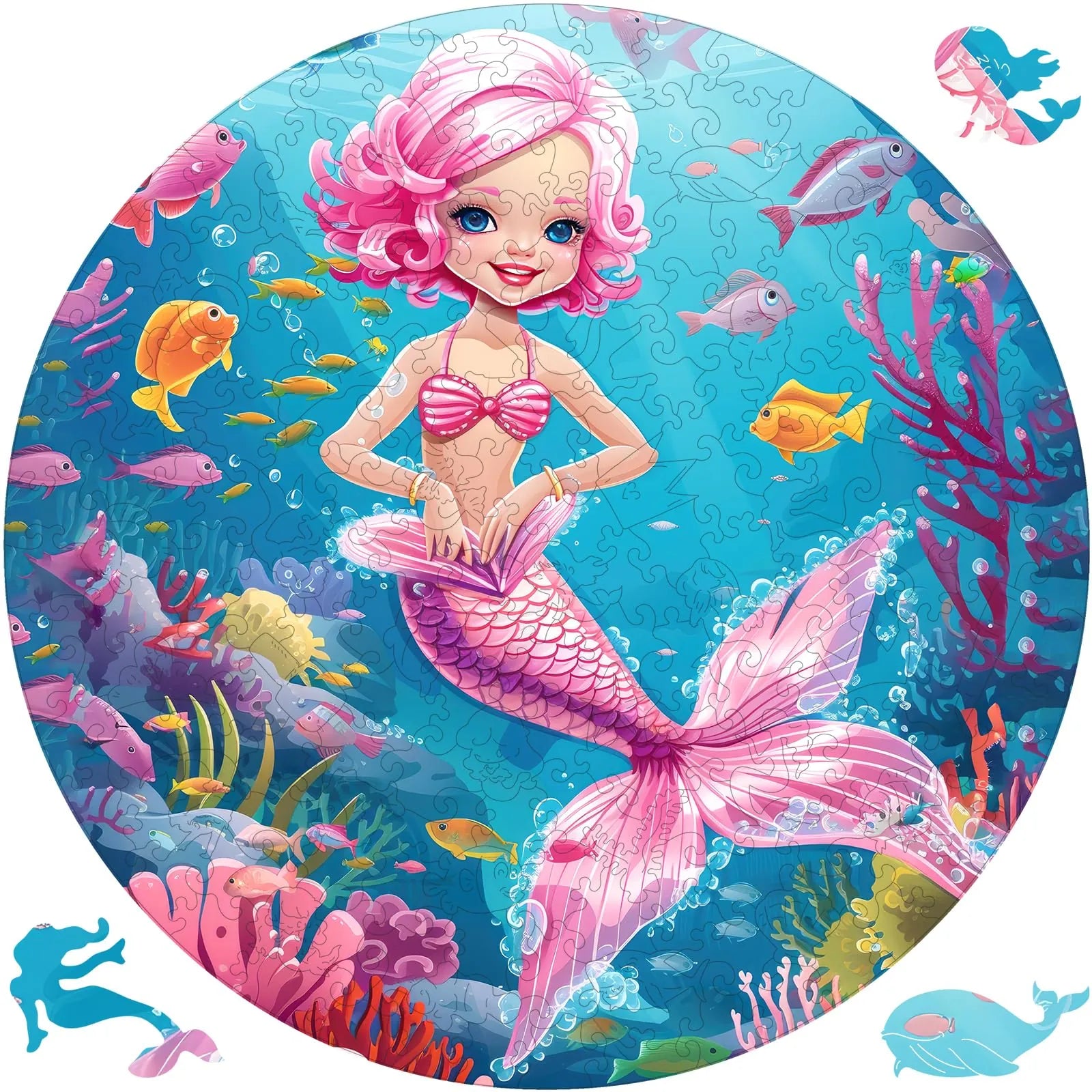 Mermaid – Wood Aha！